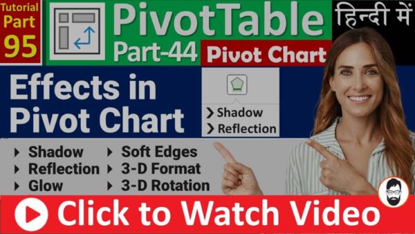 Effects In Pivot Chart Mr Coding 